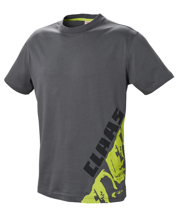 Tee Shirt Claas Avec Trace De Pneu