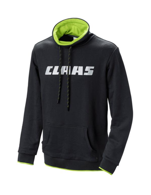 Sweat noir Claas Terra Trac